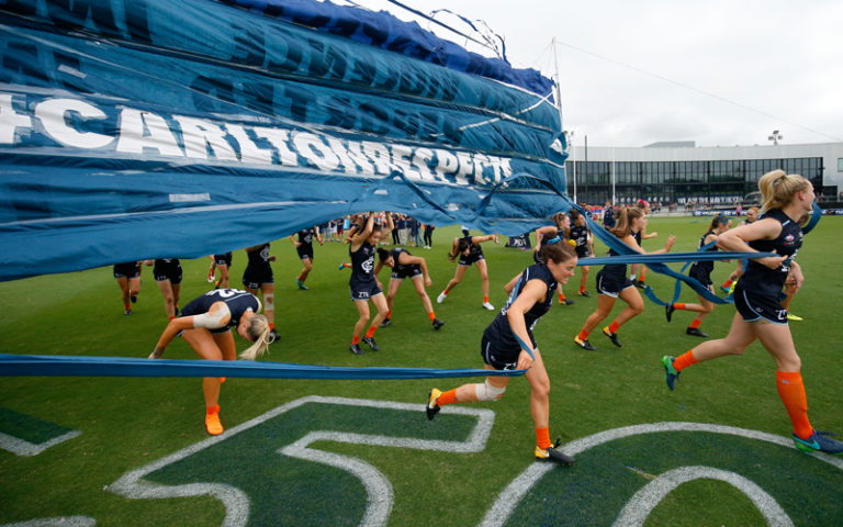 What a Game Changer – Inaugural AFLW Carlton Respects | Carlton Respects